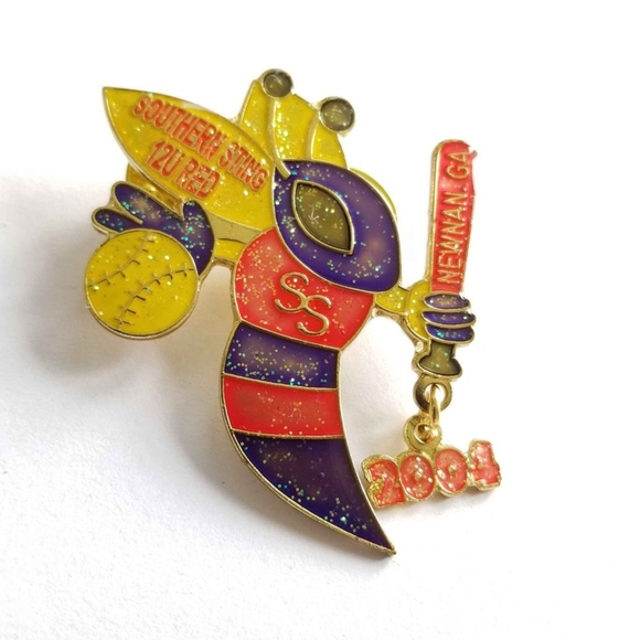 Jewelry | Southern Sting 204 Enamel Hornet Pin For The 2004 Southern ...